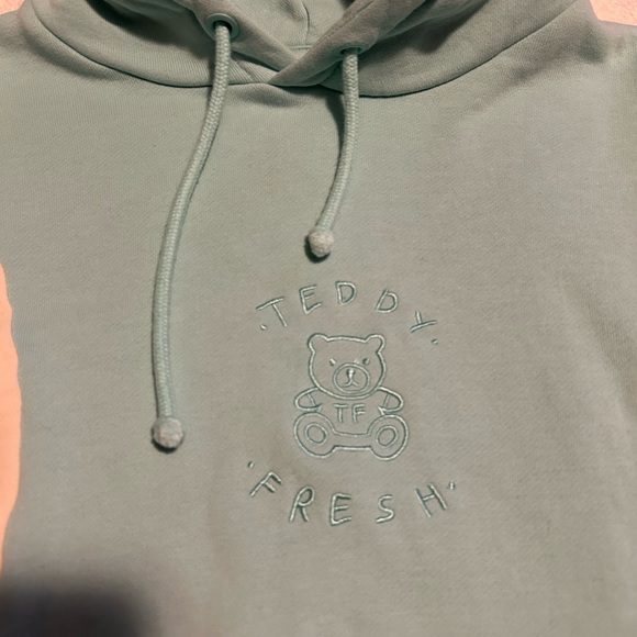 Teddy Fresh | Tops | Tricolor Teddy Fresh Hoodie Size Small | Poshmark
